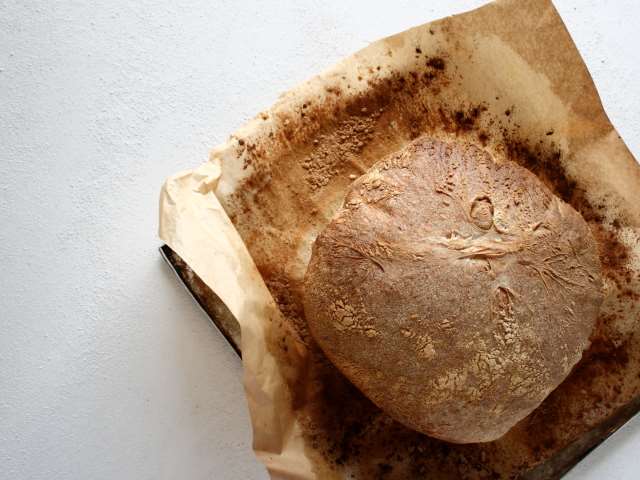 Como bread, traditional Italian country bread